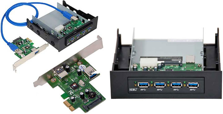 SIIG USB 3.0 Card & Bay Hub Kit Review SIIG USB 3.0 Card & Bay Hub Kit Review